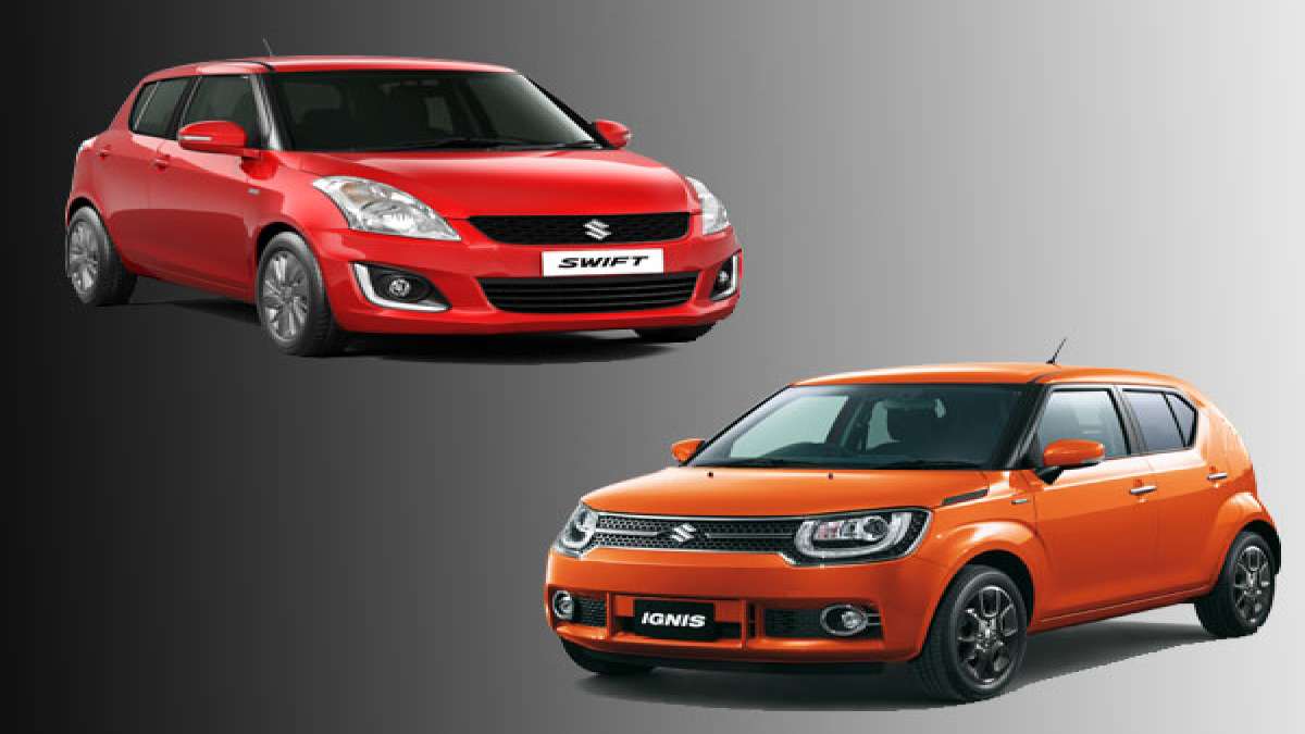 Specification Comparison: Maruti Ignis vs Swift - DriveSpark News