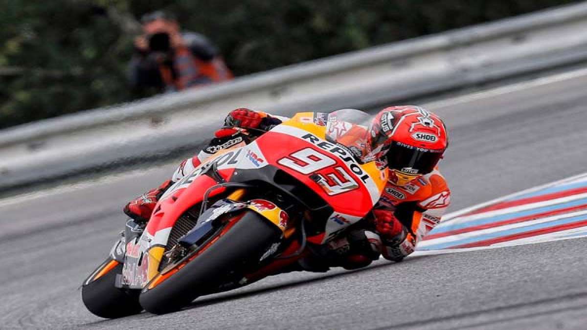 Marc Marquez Learns How Much Lean Angle Is Too Much - DriveSpark News