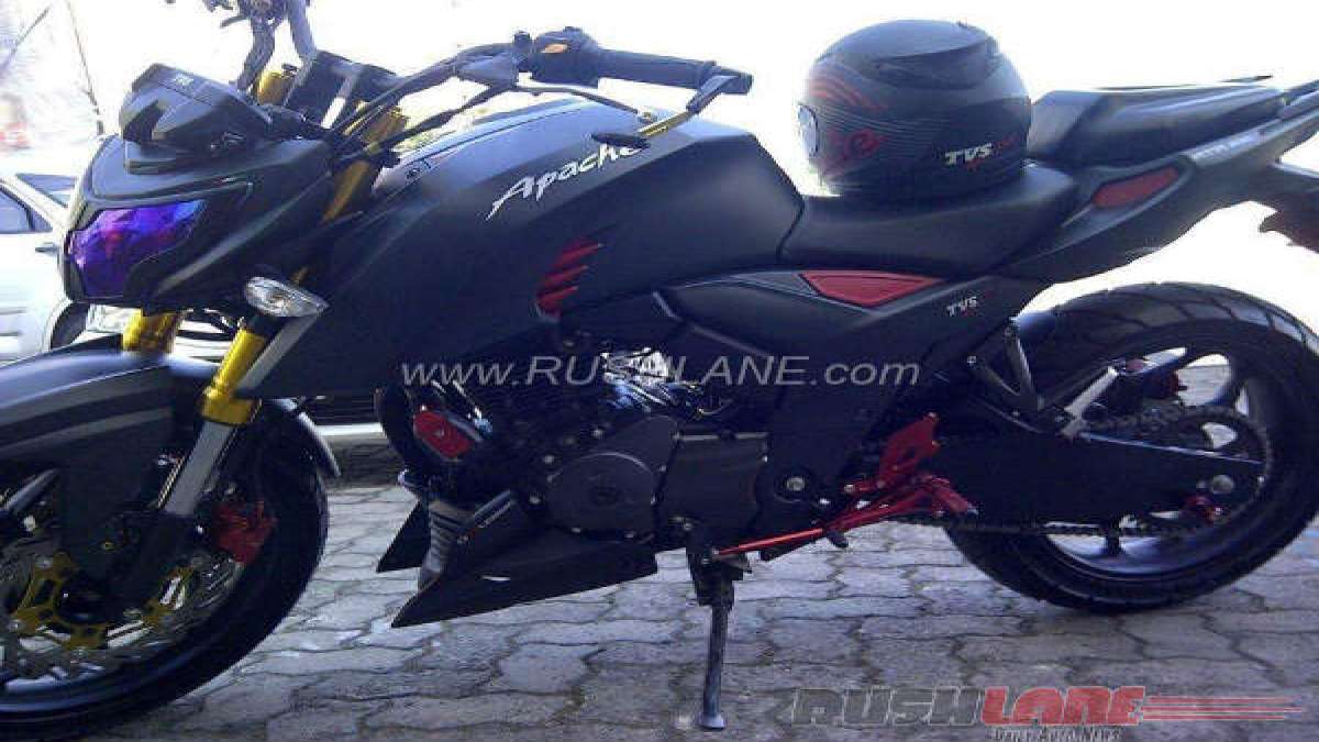 TVS Apache RTR 200 Modified Tastefully In Indonesia - DriveSpark News