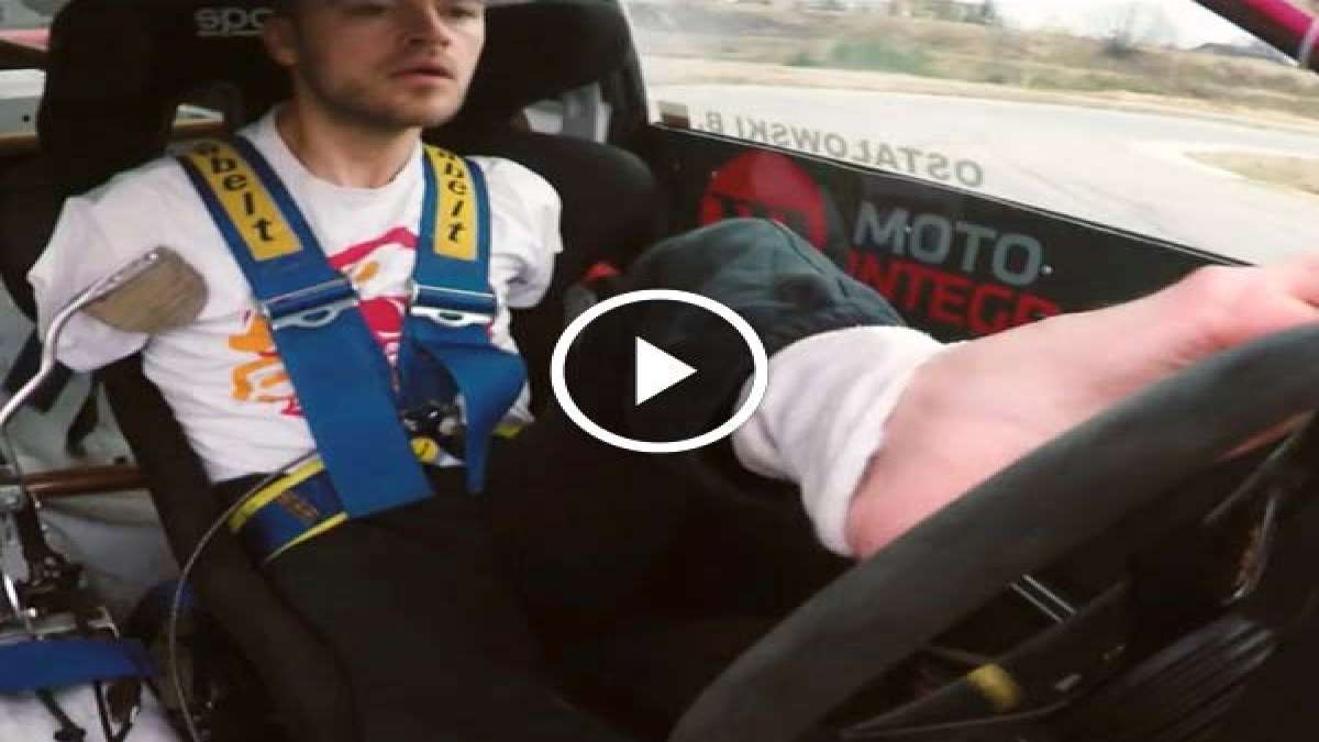 World’s First Armless Racing Driver - DriveSpark