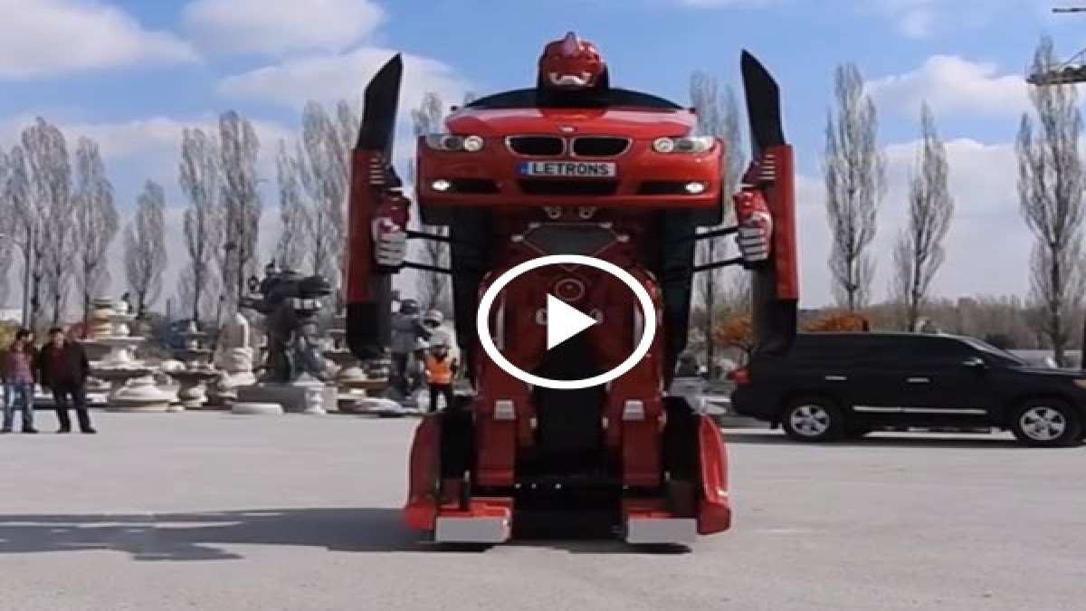 Real Life Transformer Car Revealed - DriveSpark