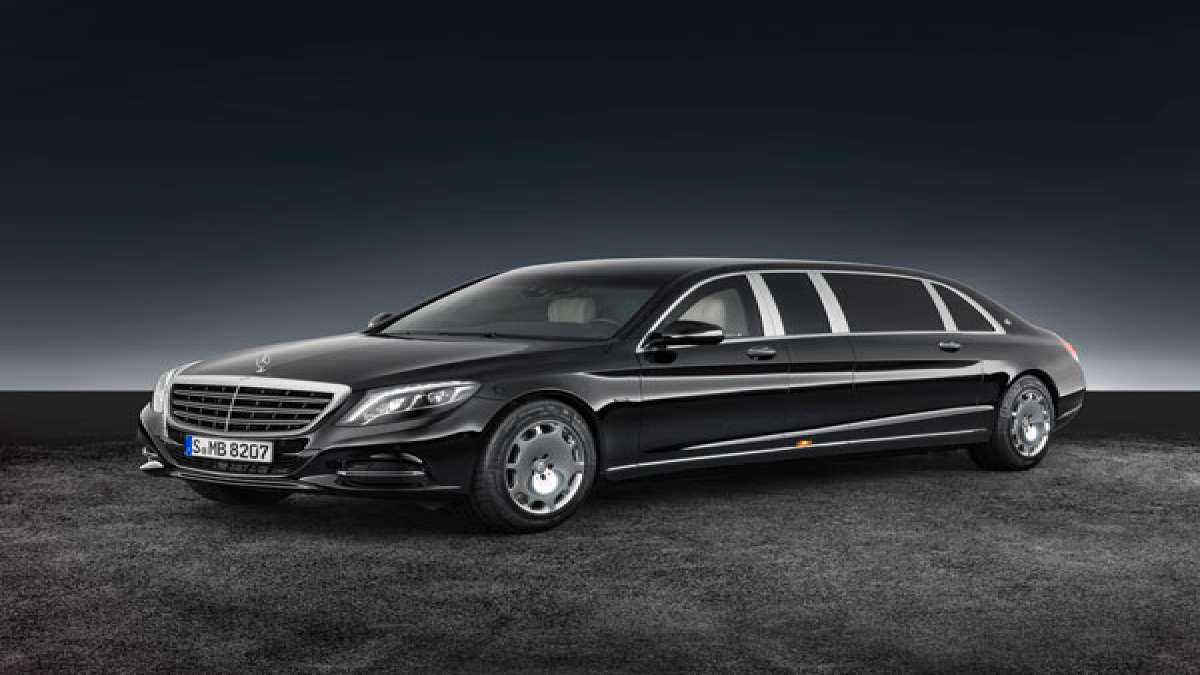 Mercedes-Maybach S600 Pullman Guard Armoured Sedan Unveiled Ahead Of ...