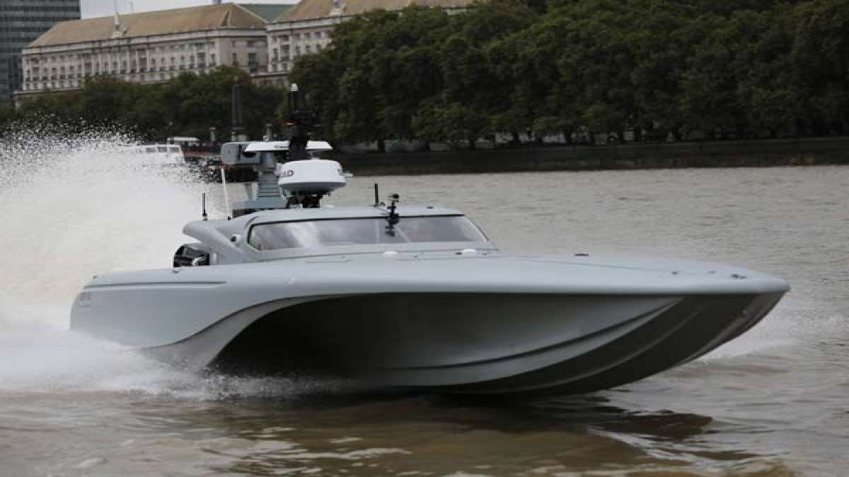 Royal Navy Tests Bladerunner Drone Boat Ahead Of Unmanned Warrior ...