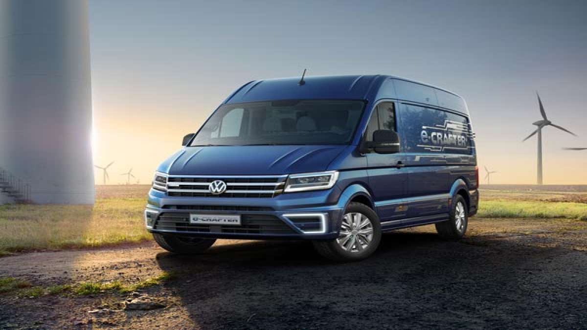 Volkswagen e-Crafter Concept Revealed - DriveSpark News