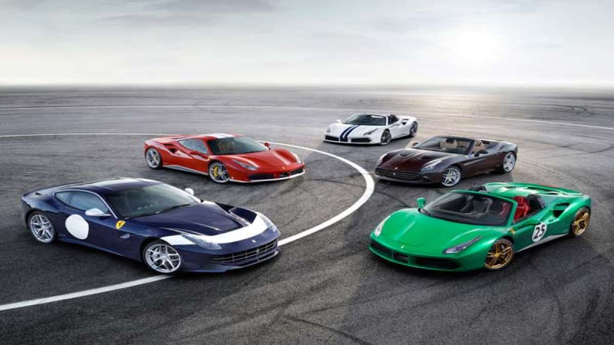 Ferrari Unveils Five 70th Anniversary Cars - DriveSpark News
