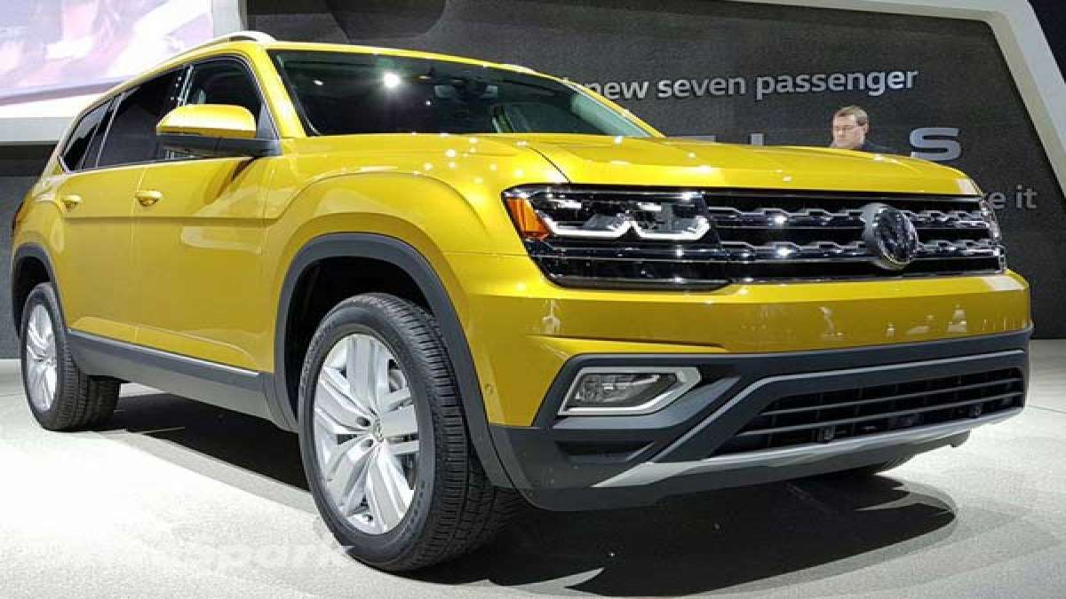Los Angeles Auto Show 2016: Volkswagen Atlas SUV Unveiled - DriveSpark News