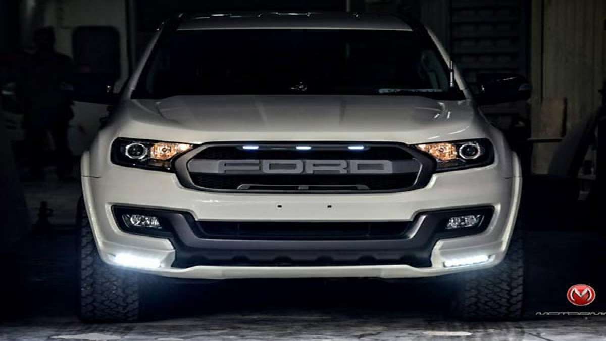 This Customised Ford Endeavour Is A Mean Looking SUV - DriveSpark News