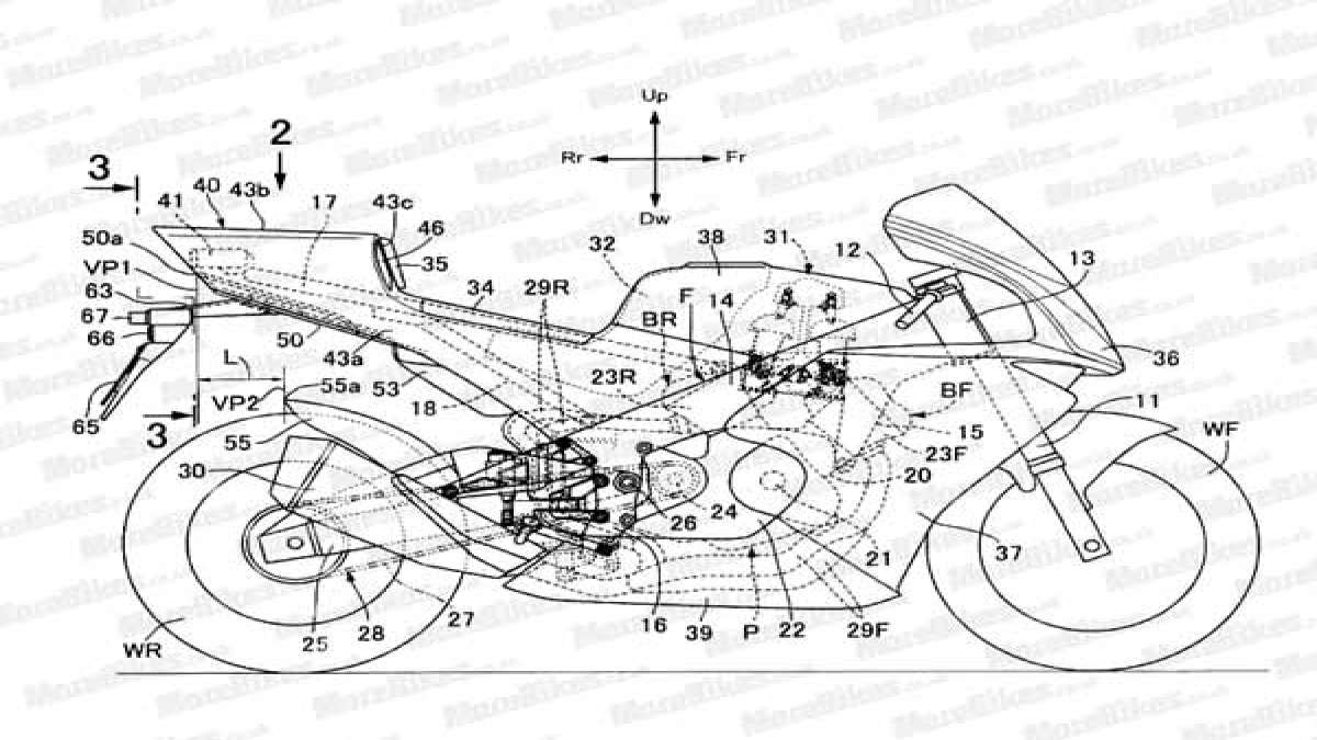 Honda’s Official Drawings For V4 Superbike Revealed - DriveSpark News