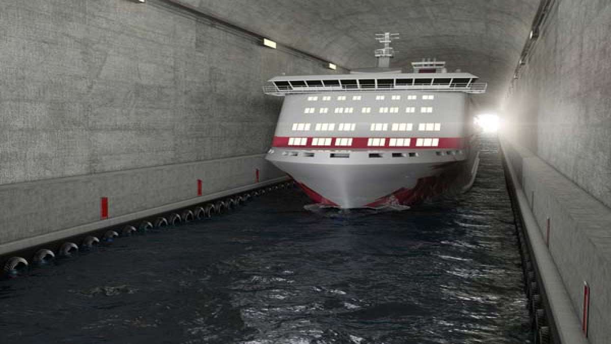 Norway Looking To Build World’s First Ship Tunnel - DriveSpark