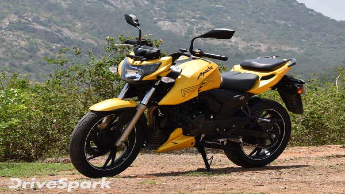 TVS Apache RTR 200 4V FI, ABS Variant Spotted At Dealership ...
