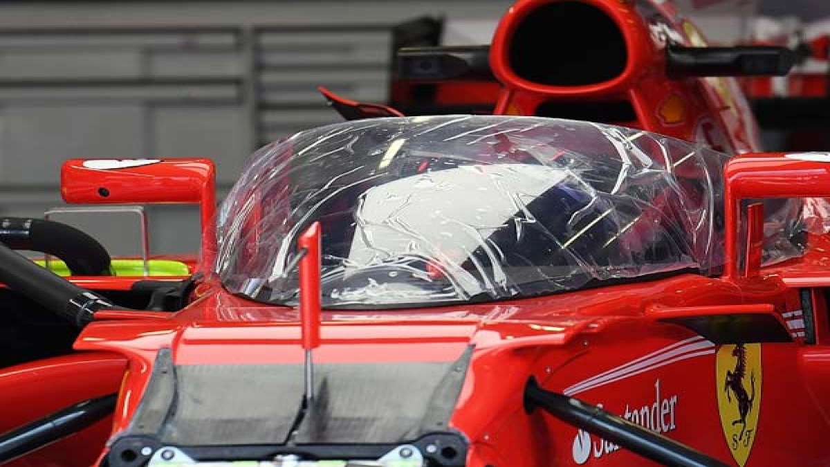 Formula One Shield Cockpit Protection Device Revealed - DriveSpark News