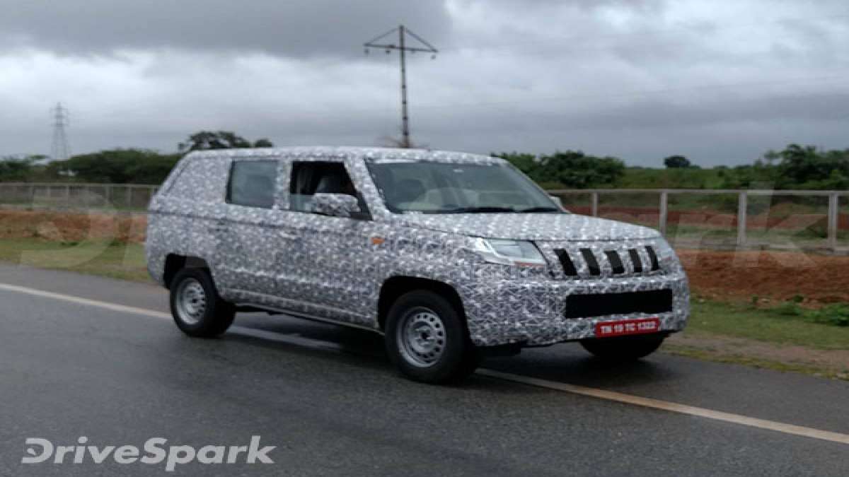 Mahindra’s Upcoming TUV500 Spotted Testing Again - DriveSpark News