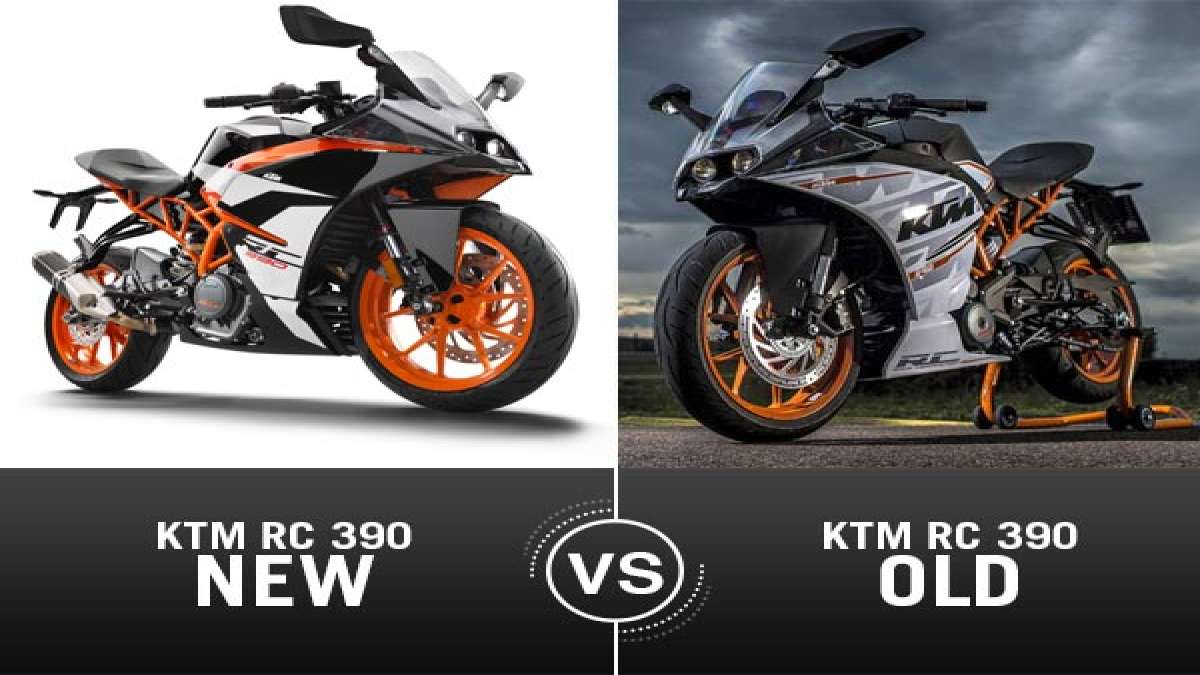 KTM RC390 And RC200 Old vs New Comparison - DriveSpark News