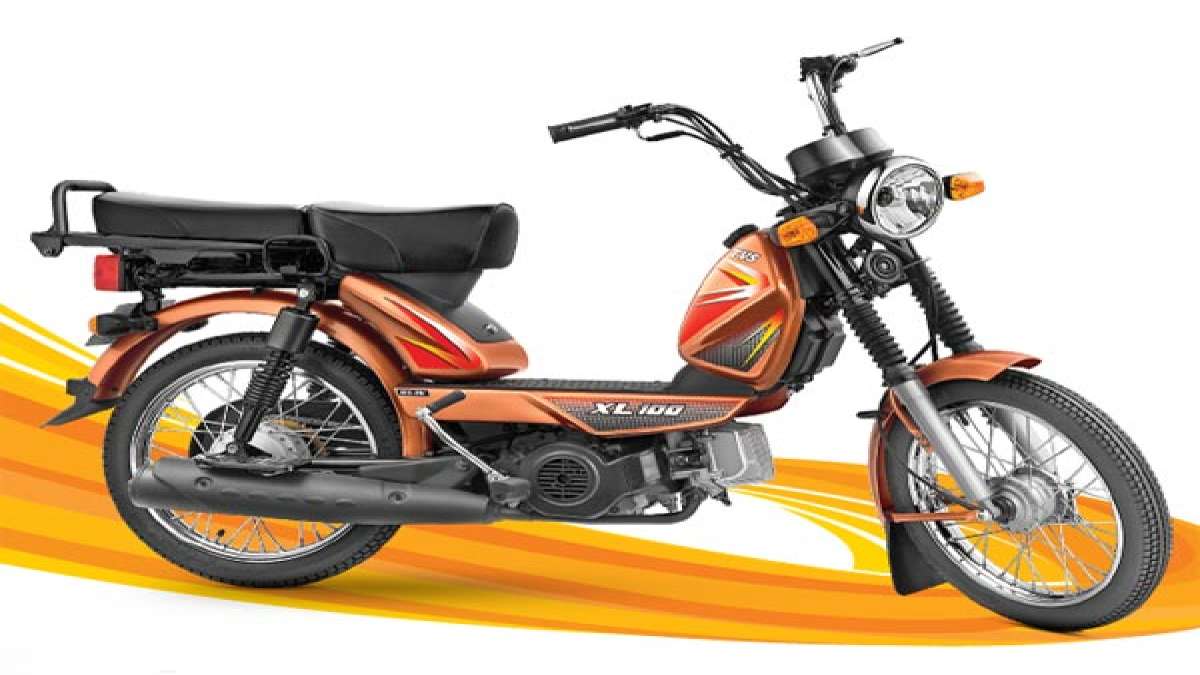 TVS XL 100: Still Going Strong; Check Out This Colour And Specs ...