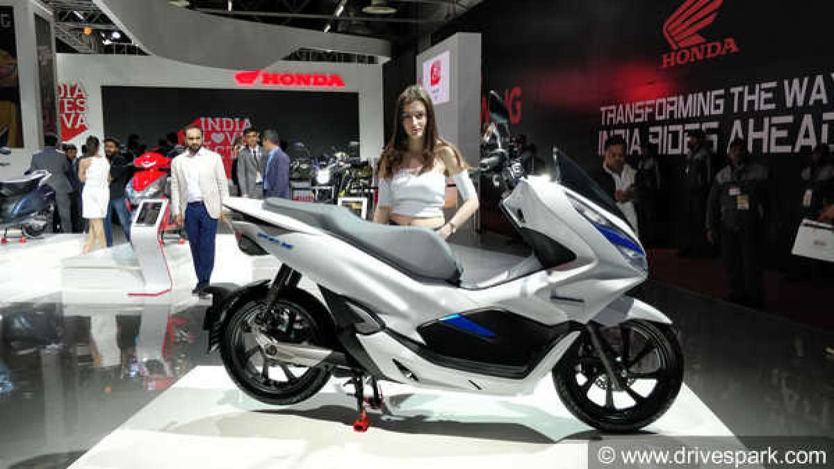 Auto Expo 2018: Honda PCX Electric Concept Showcased - Specifications ...