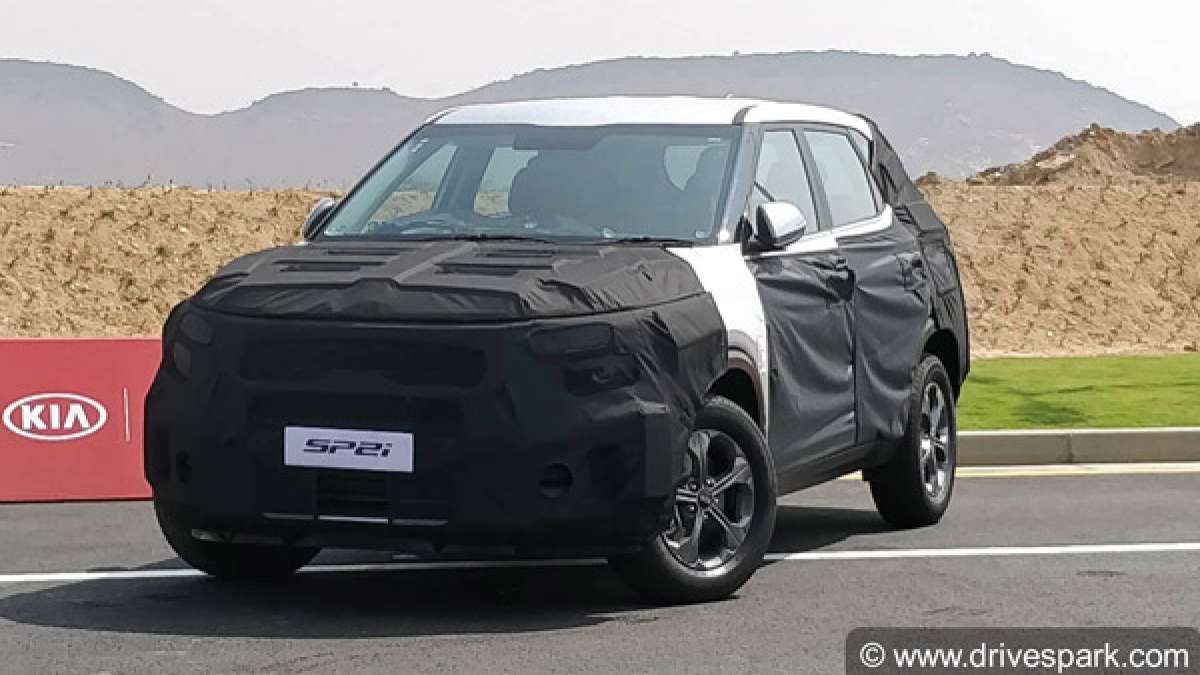 Kia SP2i SUV Showcased; Kia India’s New SUV Hits Trial Production At ...