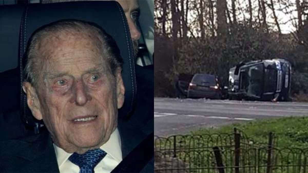 Prince Philip’s Land Rover Freelander 2 Flips Over In Car Accident ...