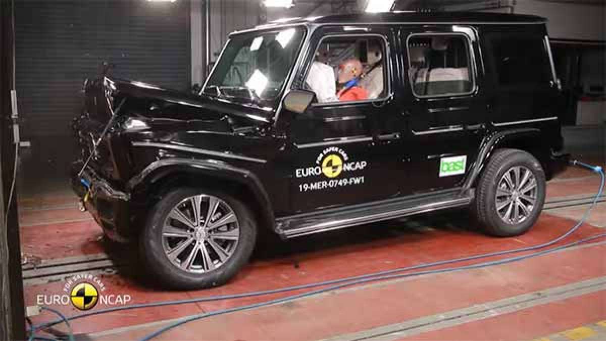Mercedes-Benz G-Class Crash Test: Euro NCAP Awards Five Stars ...