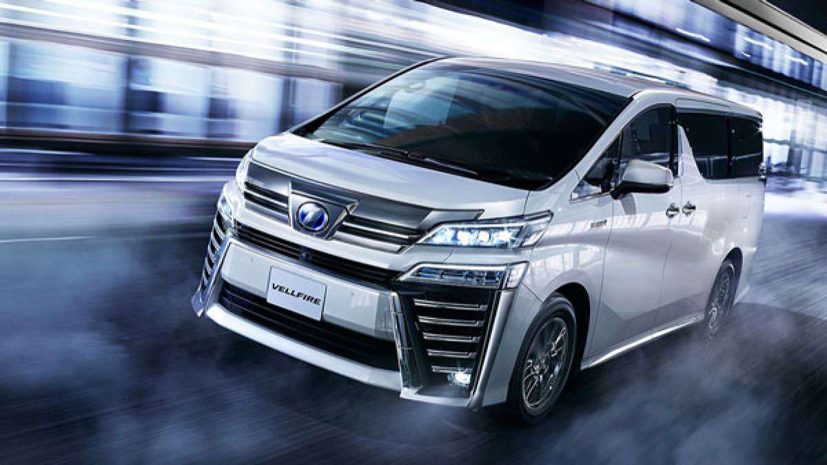 Toyota Vellfire Luxury MPV Unveiled In India: Features & Details ...