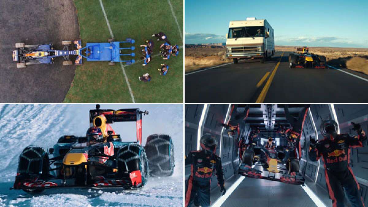 Video: Crazy Things Red Bull Racing Used A Formula One Car For ...