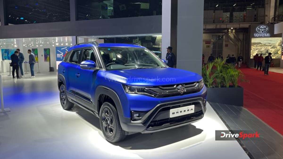 Auto Expo 2023: Maruti Suzuki Brezza CNG Showcased Ahead Of Its Launch ...