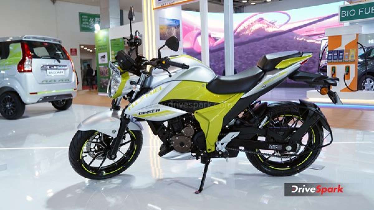 Auto Expo 2023: Suzuki Gixxer 250 Flex Fuel Motorcycle Showcased ...