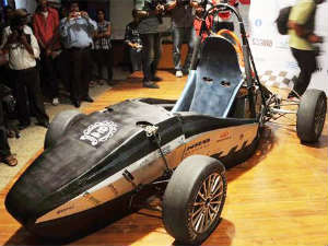 Electric Race Car | Evo-1 | Developed By IIT-Bombay Students | 115kmph ...