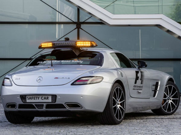 Formula 1 | Safety Car | Mercedes SLS AMG GT - DriveSpark News