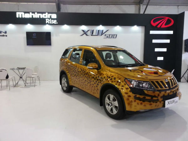 Mahindra XUV | Cheetah Inspired Paint Job | To Celebrate 50,000 Sales ...