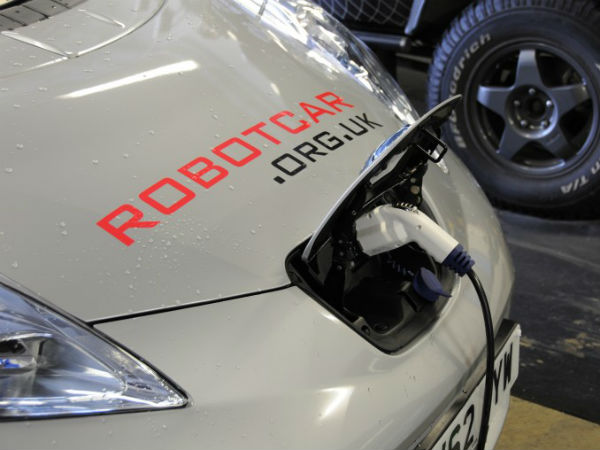Nissan Leaf Robotcar Autonomous Vehicle | Four Wheelers - DriveSpark News