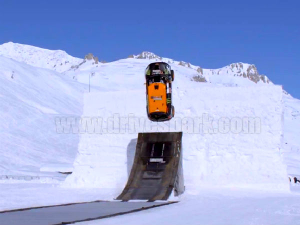 World's First 360-Degree Backflip In A Car | Four Wheelers - DriveSpark