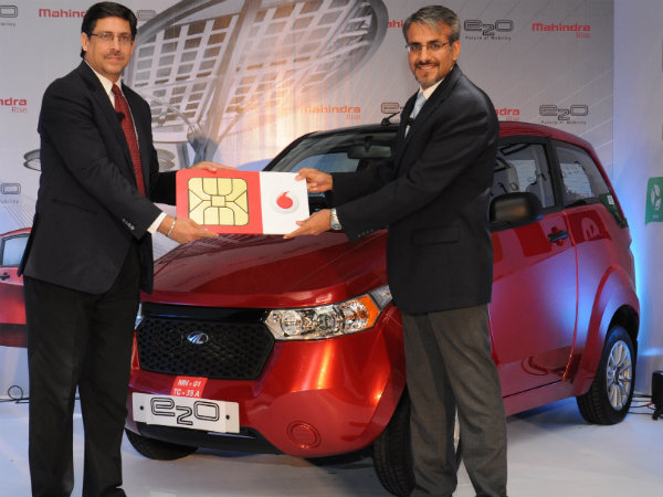 Mahindra Vodafone Partnership | m2m Commnication | Auto News ...