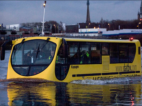 Amphicoach | World's First Amphibious Bus - DriveSpark