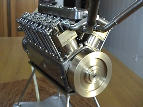 World's Smallest V12 Engine - DriveSpark
