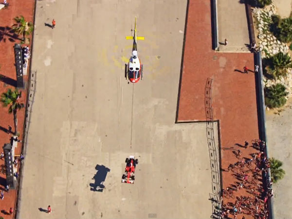 Formula 1| Ferrari F1 Car Airlifted To Spanish Grand Prix | Off Beat ...