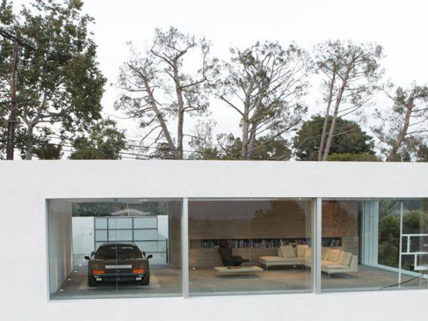 Minimalist Architecture | House Built Around Ferrari 512 BBI | Off Beat ...