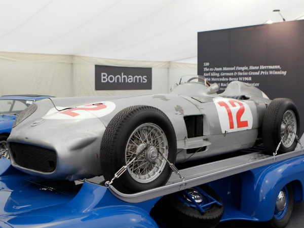 Bonhams Auction | Fangio’s 1954 Mercedes F1 Car Record Auction | Auto ...
