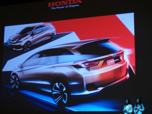 Honda | Brio Based MPV Sketch Revealed In Indonesia - DriveSpark News