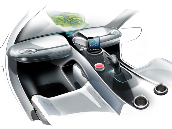 Mercedes Benz | Vision Golf Cart Concept - DriveSpark News