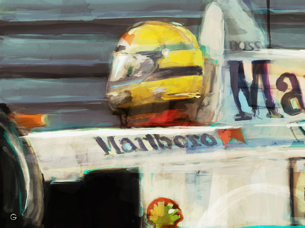 Doug Garrison | Digital Motorsports Artwork | Off Beat - DriveSpark