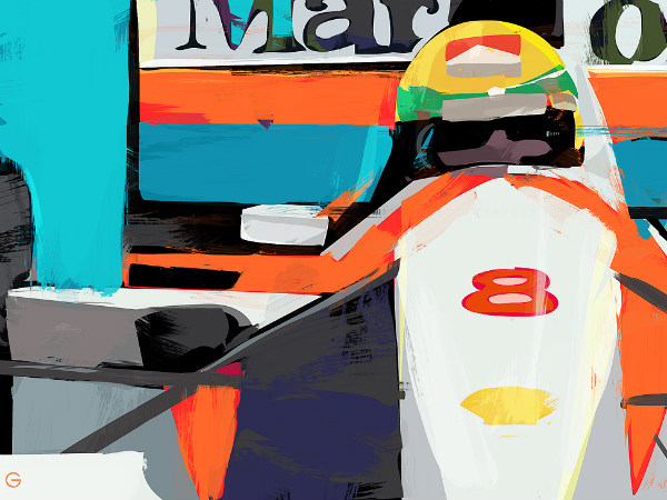 Doug Garrison | Digital Motorsports Artwork | Off Beat - DriveSpark