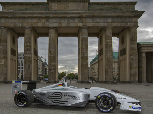 Formula E Electric Racer First Public Appearance At Frankfurt Auto Show ...