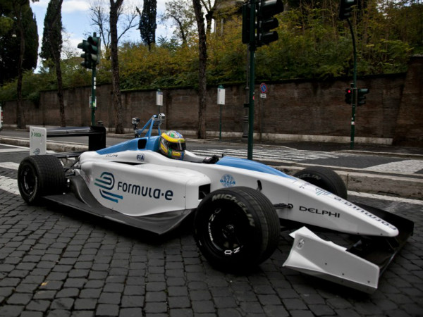 Formula E Electric Racer First Public Appearance At Frankfurt Auto Show ...