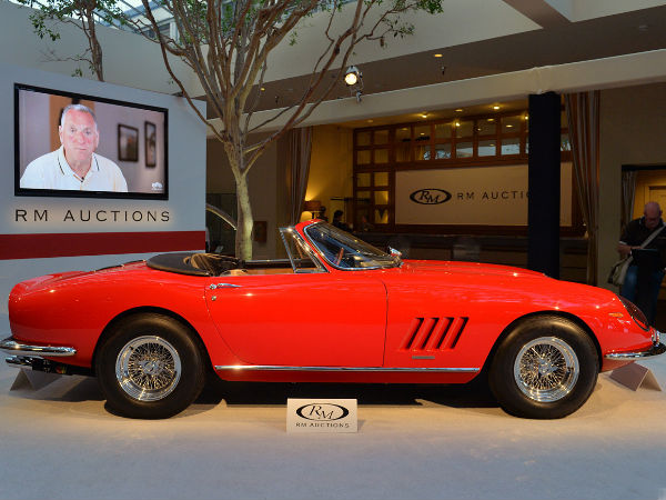 RM Auctions: 1967 Ferrari 275 GTB/4 NART Spider Fetches $27.5 Million ...