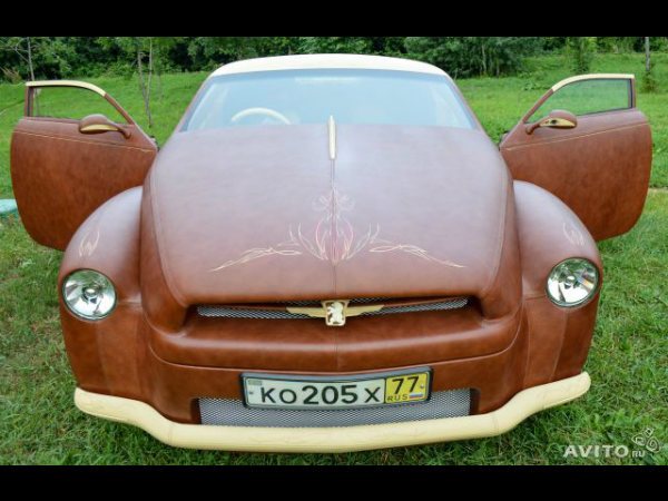 Russian Covers Entire Car In Leather, Asks A Million Dollar For It ...
