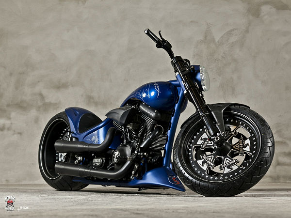 Sebastian Vettel's Walz Hardcore Cycles Custom Motorcycle - DriveSpark News