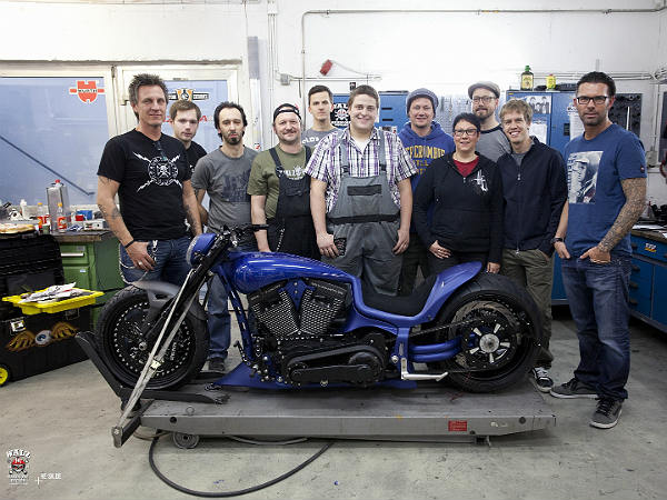 Sebastian Vettel's Walz Hardcore Cycles Custom Motorcycle - DriveSpark News