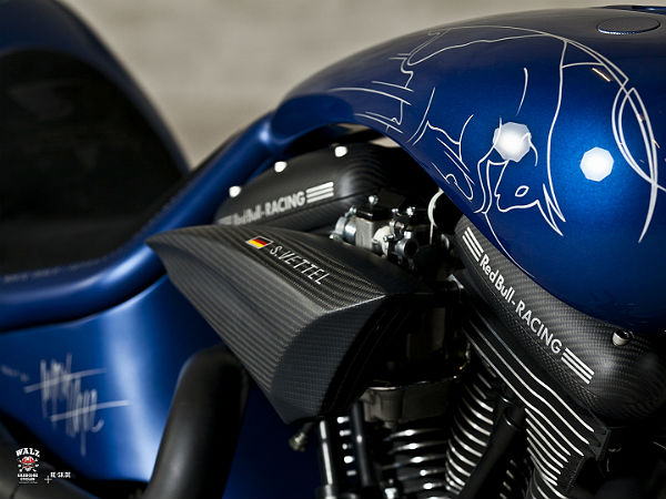 Sebastian Vettel's Walz Hardcore Cycles Custom Motorcycle - DriveSpark News