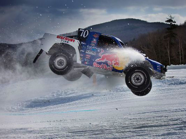 Red Bull Frozen Rush Brings Off-Road Race Trucks On Snow - DriveSpark