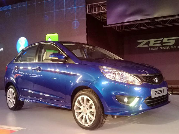 Tata Zest Compact Sedan Unveiled - Images & Details - DriveSpark News